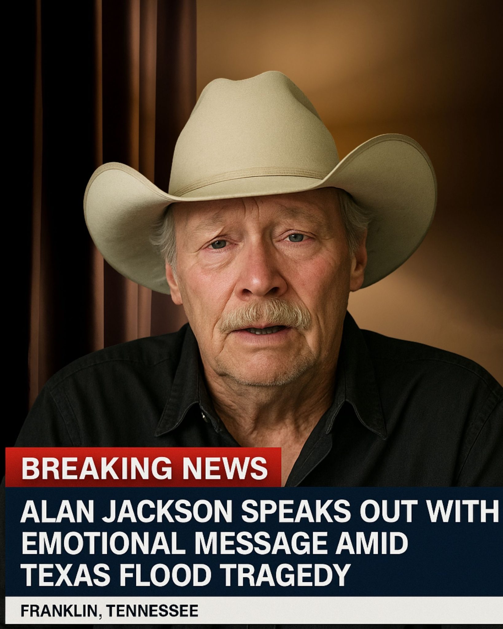 BREAKING NEWS: Alan Jackson Speaks Out with Emotional Message Amid Texas Flood Tragedy Franklin ...